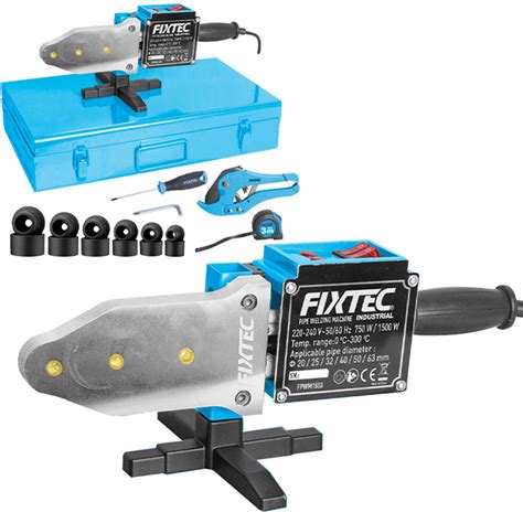 პლასტმასის მილების შესადუღებელი უთო Fixtec Fpwm1500 Shedugebis Aparati