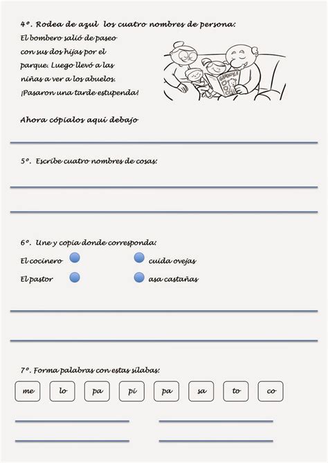 Tdah En 1º De Educación Primaria Examen Lengua Castellana Y Literatura