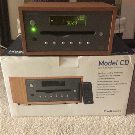 Tivoli Model Cd Slot Loading Cd Player In Box Audio Asylum Trader