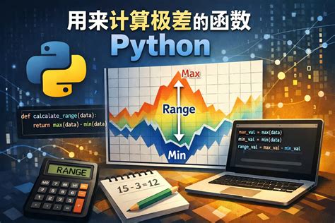 用来计算极差的函数python
