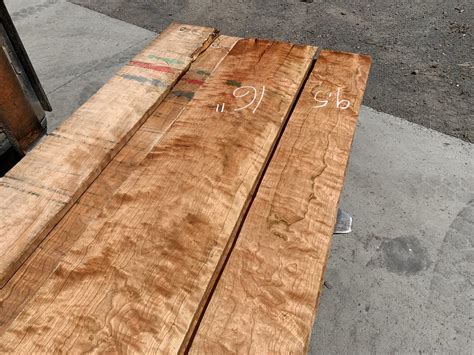 Curly Cherry Lumber Set Pcs Irion Lumber Company
