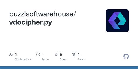 Github Puzzlsoftwarehousevdocipherpy