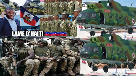 BÒN NOUVÈL LAME D HAITI DEPLOYE PÒTOPRENS LARISI BAY MALI ELIKOPTÈ