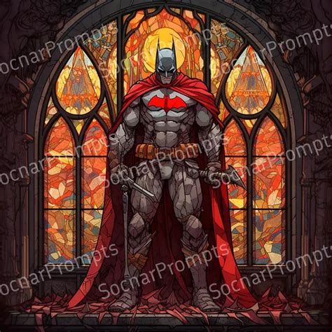 Stained Glass Characters Midjourney Prompt Promptbase