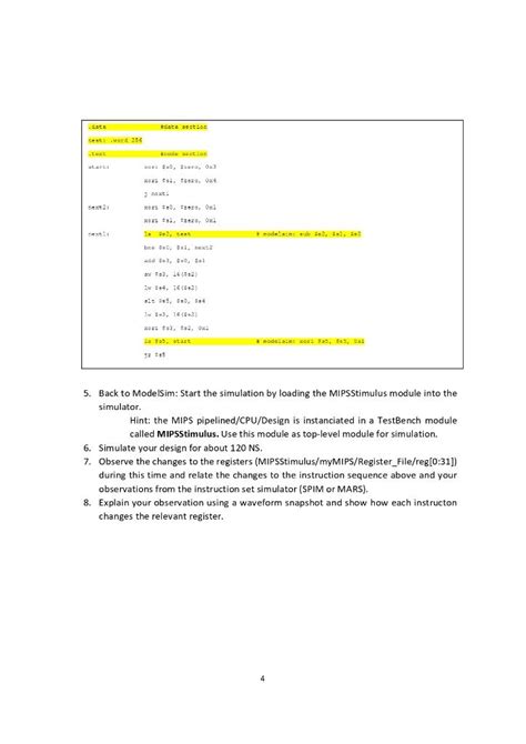 Part 1 50 For The Pips Pipeline Verilog