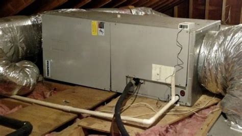 Adding Drip Pan To Existing Air Handler And Maybe Rafter Mounting