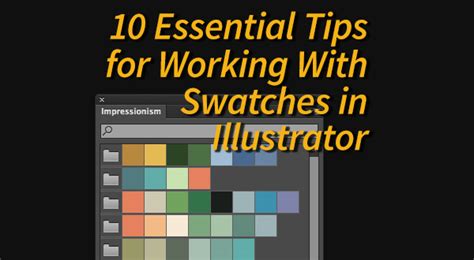 Essential Tips For Working With Color Swatches In Illustrator CreativePro