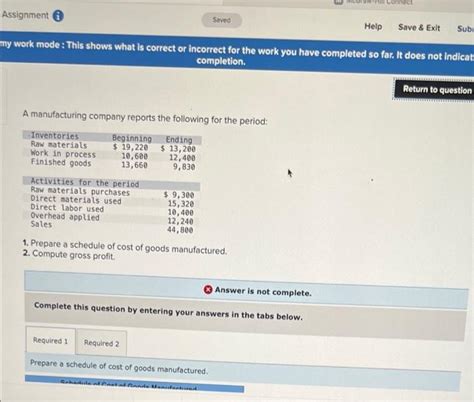 solved w connect assignment soved help save and exit sub my