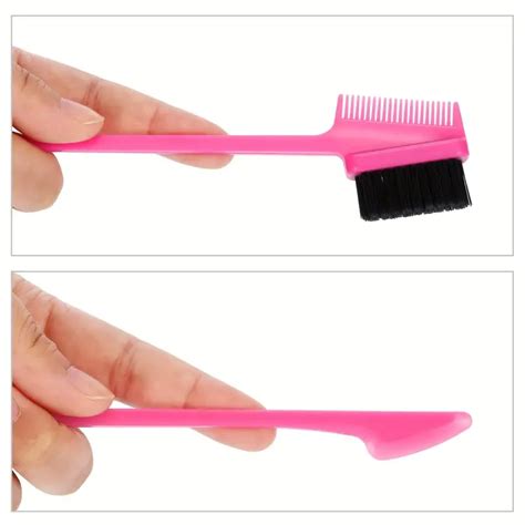 Dual Sided Nylon Bristle Hair Brushes Normal Hair Ergonomic Temu