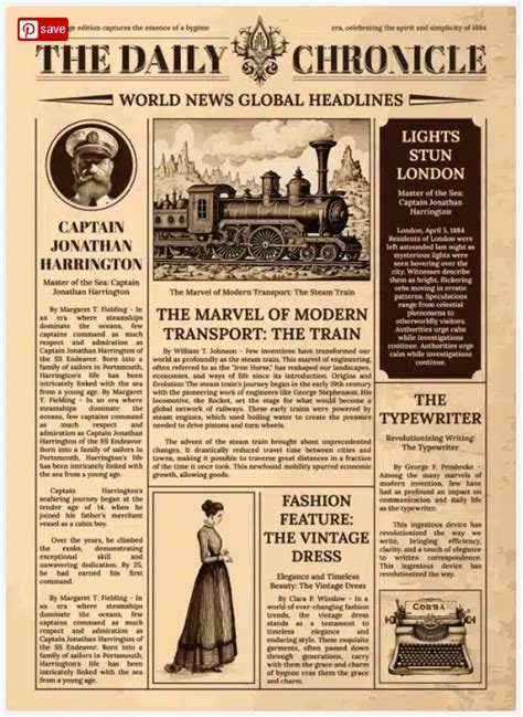 무료 9개의 편집 가능한 빈티지 신문 템플릿으로 나만의 신문 만들기 Fliphtml5 무료 9개의 편집 가능한 빈티지 신문 템플릿으로 나만의 신문 만들기 Fliphtml5