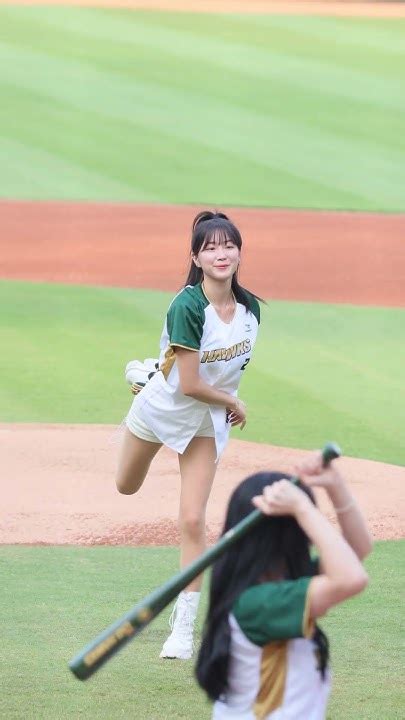 20240406 Wingstars 安芝儇 안지현 開球 4k60fps 中職 安芝儇 안지현 台鋼雄鷹 Youtube