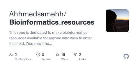 GitHub Ahhmedsamehh Bioinformatics Resources This Repo Is Dedicated
