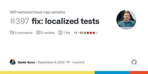 Fix Localized Tests By David Kunz Pull Request 397 SAP Samples