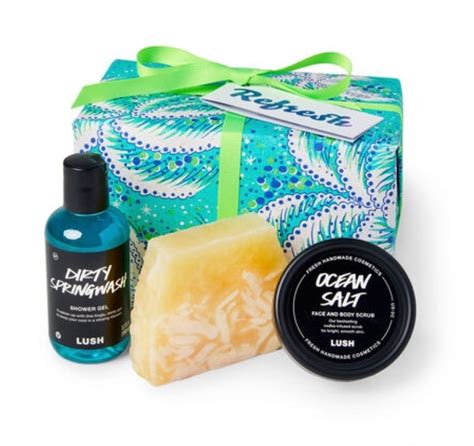 러쉬 Lush 기프트세트 리프레쉬 오션솔트 바디스크럽 더티 스프링워시 샤워젤보헤미안 솝 상품 상세 크로켓