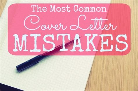 11 Common Cover Letter Mistakes And How To Avoid Them Ng Career Strategy