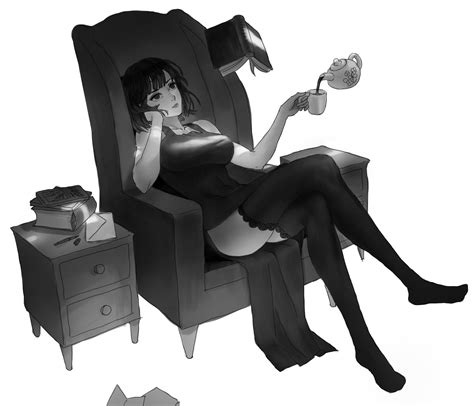 Fanart Relaxing Day For Fubuki Ronepunchman