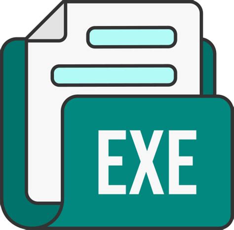 Exe File Format Generic Color Lineal Color Icon Freepik