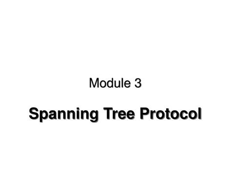 PPT Spanning Tree Protocol PowerPoint Presentation Free Download ID 4900741