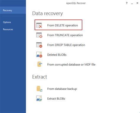 sql server how to recover sql database data deleted by accident sql