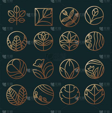 Floral Logo Design Templat