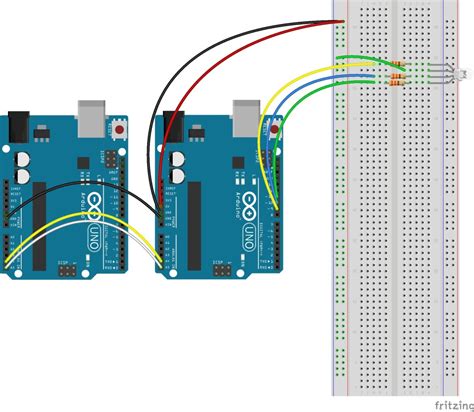 Connecting Two Arduino Unos To Communicate With Each Other Sensing