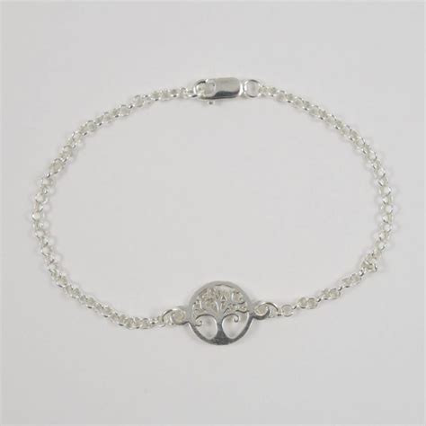Pulsera Doble Simbolo Mujer Con Cadena De Rolo De Plata De Ley PlataOle