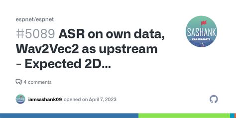 asr on own data wav2vec2 as upstream expected 2d unbatched or 3d batched input to conv1d