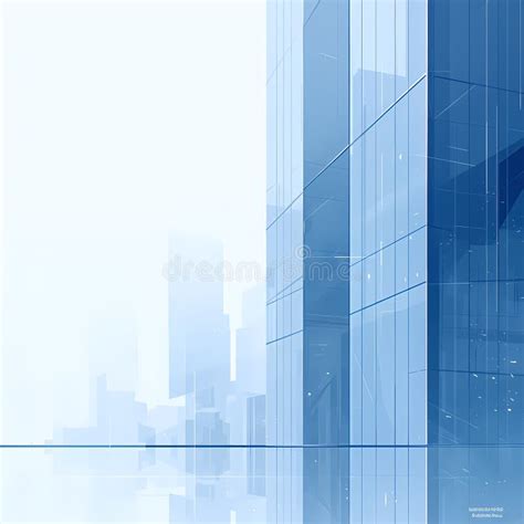 Glass Facade Of A Modern Building Stock Illustration Illustration Of