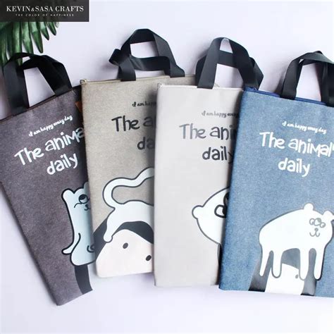 Fabric File Folder Document Bag 1pc Sell Quality Stationery Document