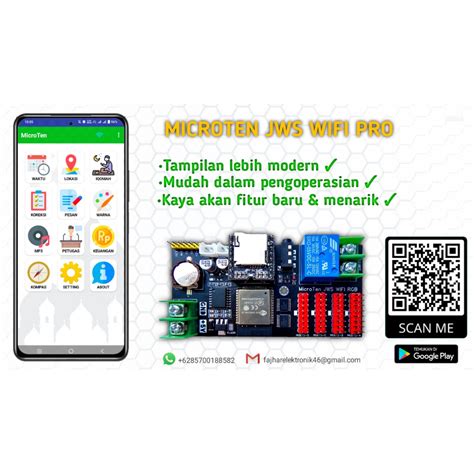 Jual Controller Jam Sholat Jws P10 Rgb Shopee Indonesia