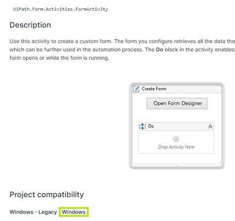 Convert To Windows Create Form Activities Uipath Community Forum