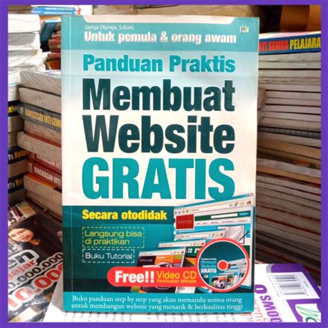 Jual PANDUAN PRAKTIS MEMBUAT WEBSITE GRATIS SECARA OTODIDAK Shopee Indonesia