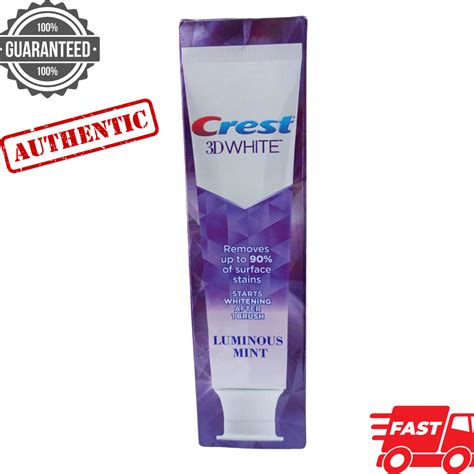 Crest White Intense Whitening Toothpaste Luminous Mint Lazada Ph