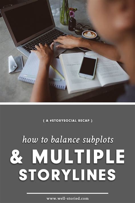 How Can You Balance Subplots Andor Multiple Storylines With The Main Arc Of Your Plot Writers