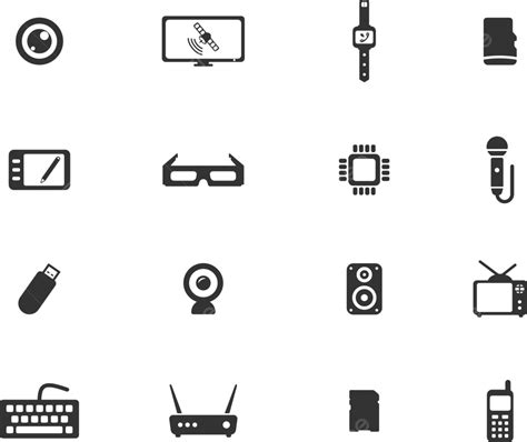 Gadgets Simply Icons Pointer Phone Portable Console Vector Pointer