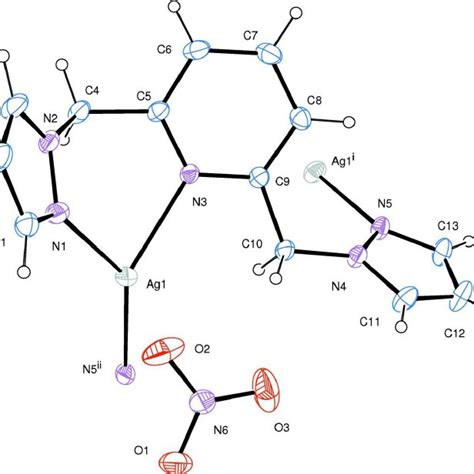 Structure Of The Title Compound Showing The Atom Numbering Scheme And