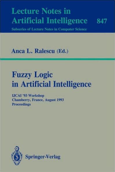 fuzzy logic in artificial intelligence ijcai 93 workshop chamberry