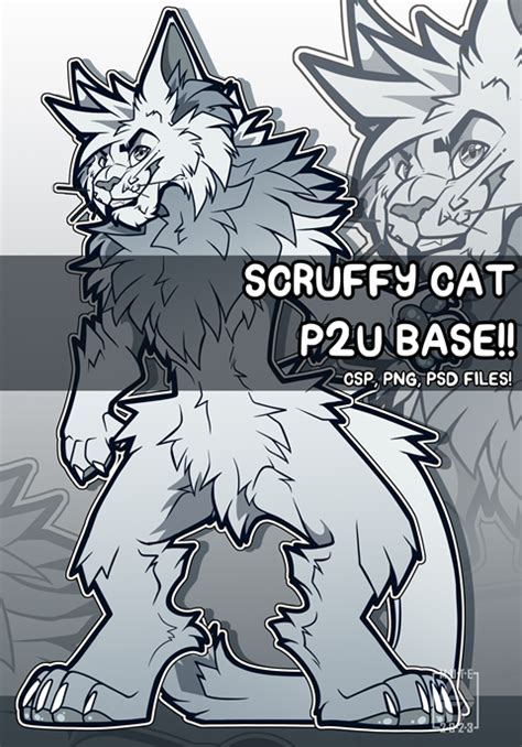 Scruffy Cat P2u Base Mutes Ko Fi Shop