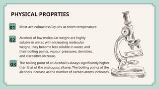 Nomenclature Of Alcohols And Its Reactions PPTX
