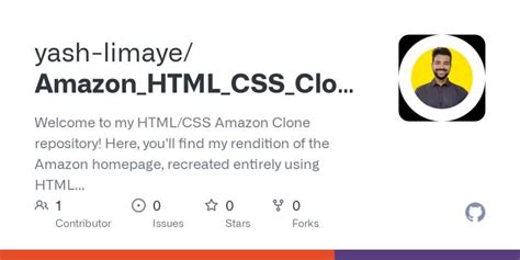Yash Limaye On Linkedin Github Yash Limayeamazonhtmlcssclone