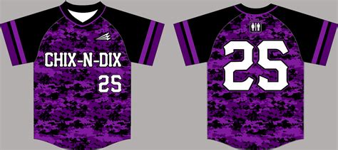 Chix N Dix Custom Throwback Baseball Jerseys