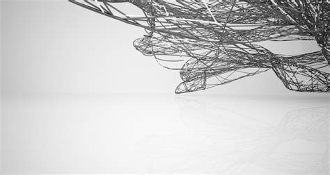 Premium Photo A Black And White Image Of A Wire Structure With The
