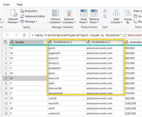Power Query Editor Pbi Help Center