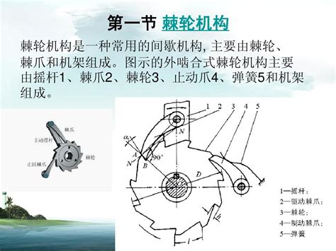 机械设计基础 间歇运动机构word文档在线阅读与下载无忧文档