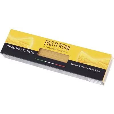 Паста Спагетти №114 Pasteroni Tradizione Italiana 450г - купить в ...