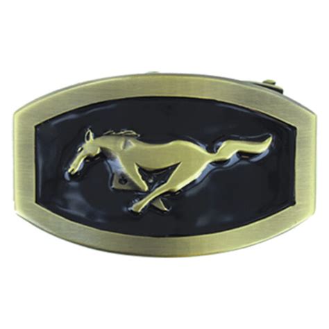 Navy Mustang Buckle Vanguard Emblematics
