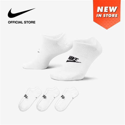 Nike Sportswear Everyday Essential No Show Socks 3 Pairs White