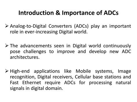 ADC PowerPoint Slides LearnPick India