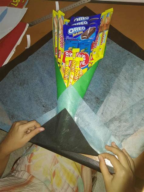 Cara Membuat Buket Snack