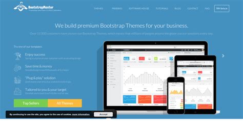 Top 10 Resources For Bootstrap Themes Web Development And Technology